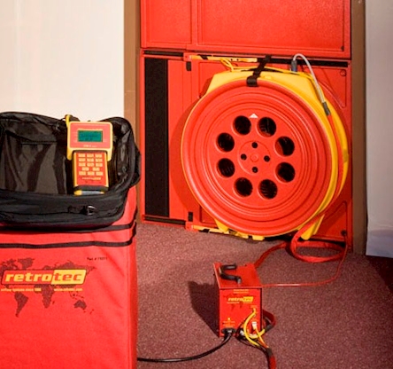 Retrotec 3000 series Multi-fan kit | x3-Fan Blower door system | BSRIA ...