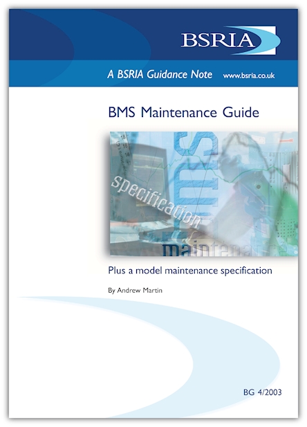 BMS Maintenance Guide - Plus a model maintenance specification ...