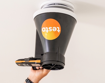 Testo 417 | Vane anemometer + hood kit 1 | BSRIA Instrument Solutions