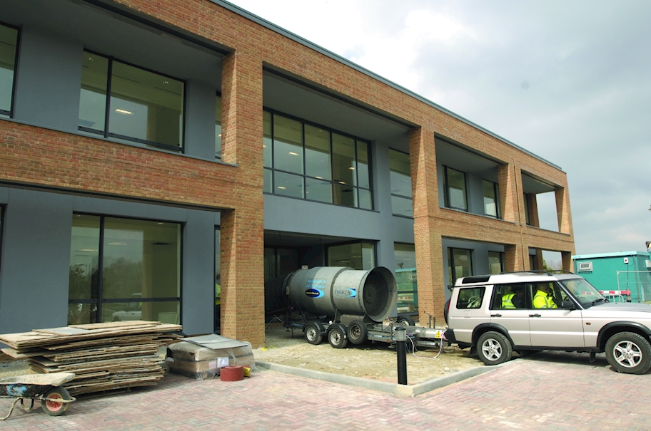 BSRIA airtightness testing and consultancy of non-dwellings for Part L ...