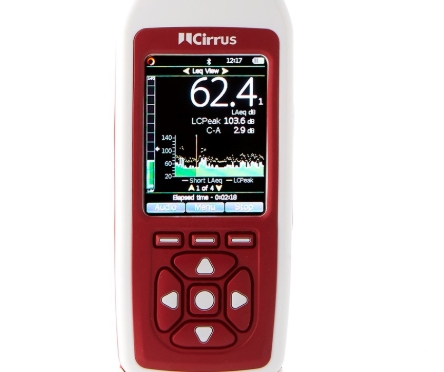 Cirrus Optimus Red range | Sound level meter | BSRIA Instrument Solutions