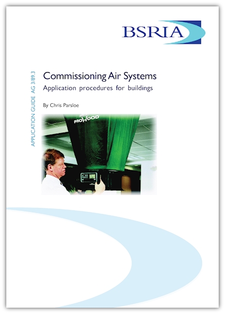 Commissioning Air Systems. Application procedures for buildings (AG 3/ ...